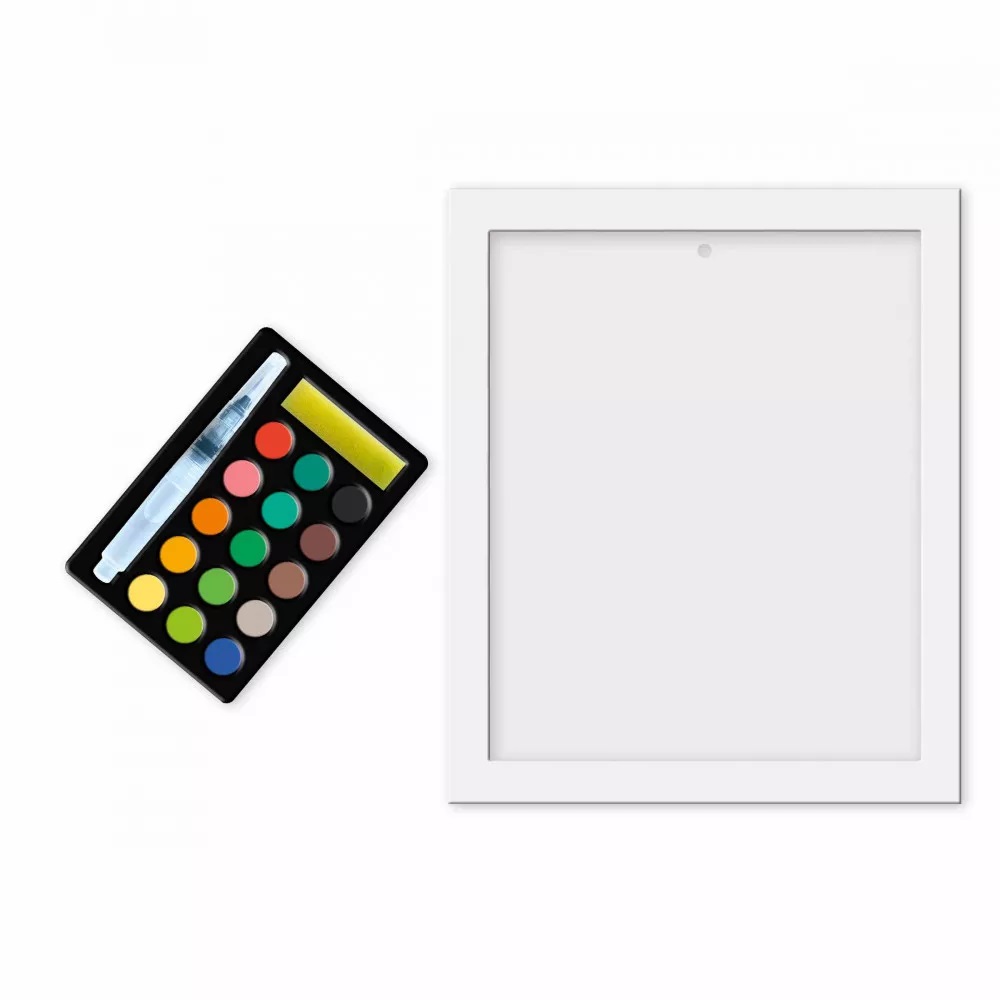 Kreativni set - Bojenje po brojevima Tigar | Gradska Beba | Gradska Beba